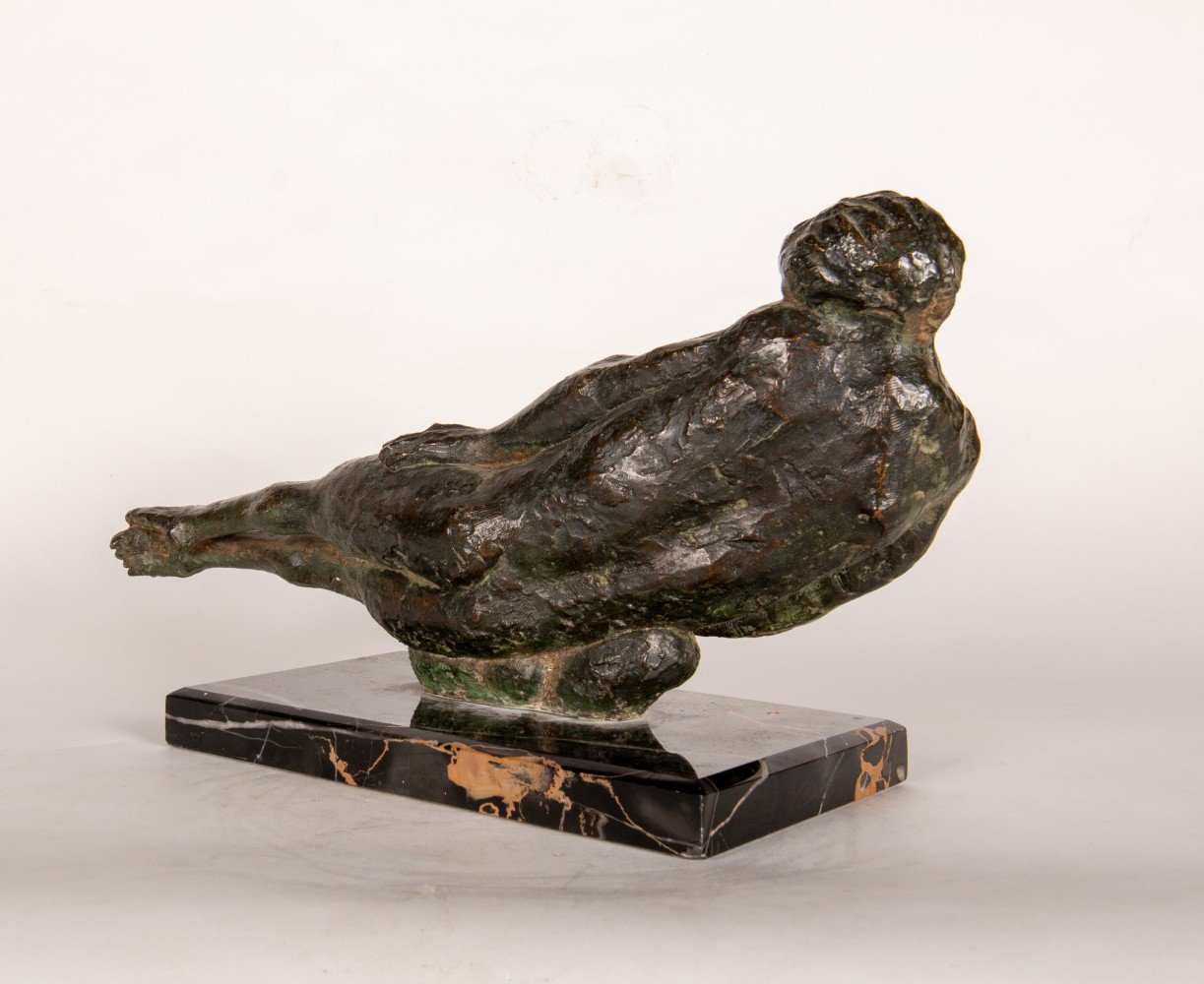 Reclining Bronze Male Nude On Marble Base Inventory WOLFS Fine Reclining Bronze Male Nude On Marble Base Inventory WOLFS Fine
